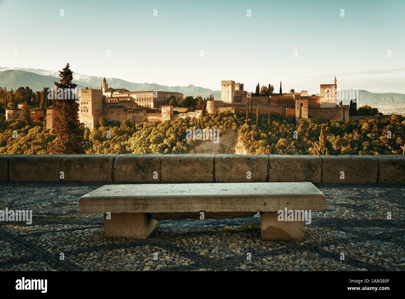 Granada alhambra panoramic view hi-res stock photography and images - Alamy