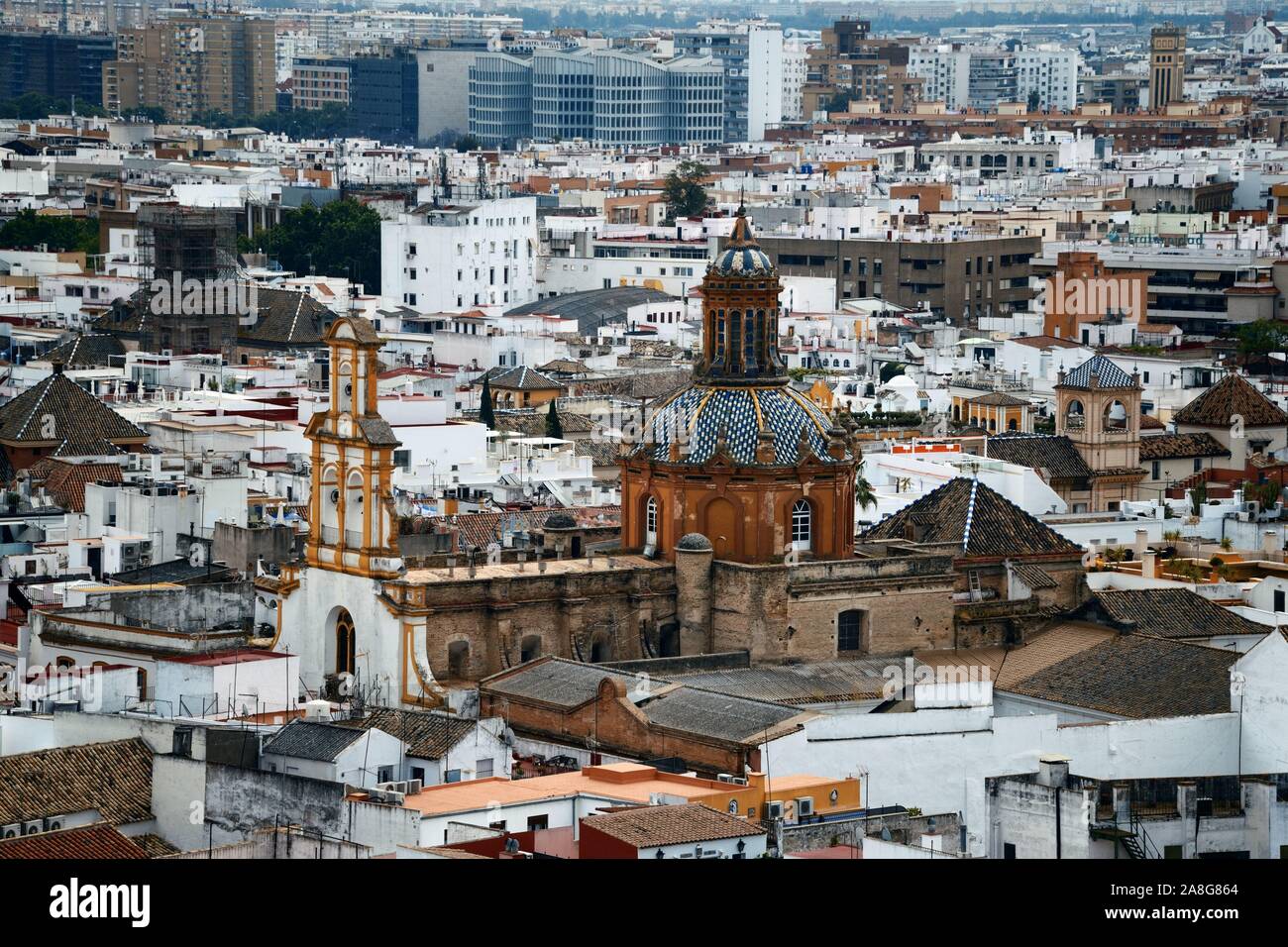 Seville cityscape and architecture in Spain Stock Photo - Alamy