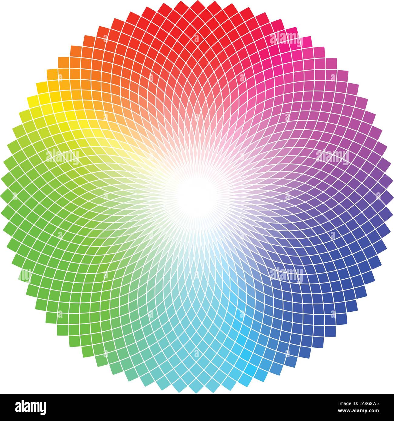 Colour wheel theory Stock Vector Images - Alamy