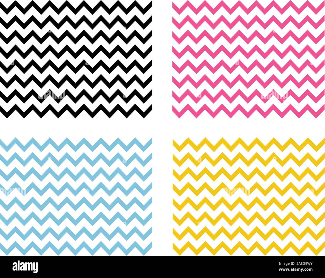 4 Chevron seamless patterns. Chevron background. Zig Zag wallpaper ...