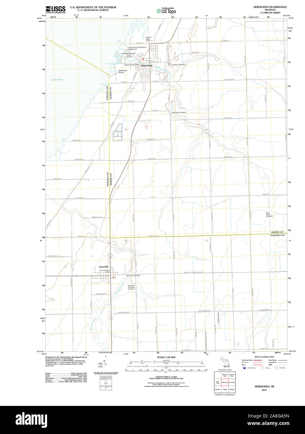 Sebewaing hi-res stock photography and images - Alamy