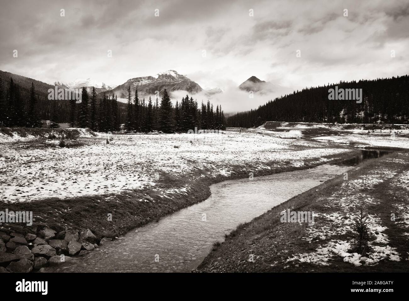 Beautiful landscape in Banff National Park in Canada Stock Photo - Alamy