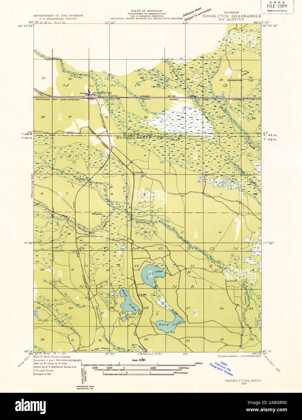 Shingleton map hi-res stock photography and images - Alamy