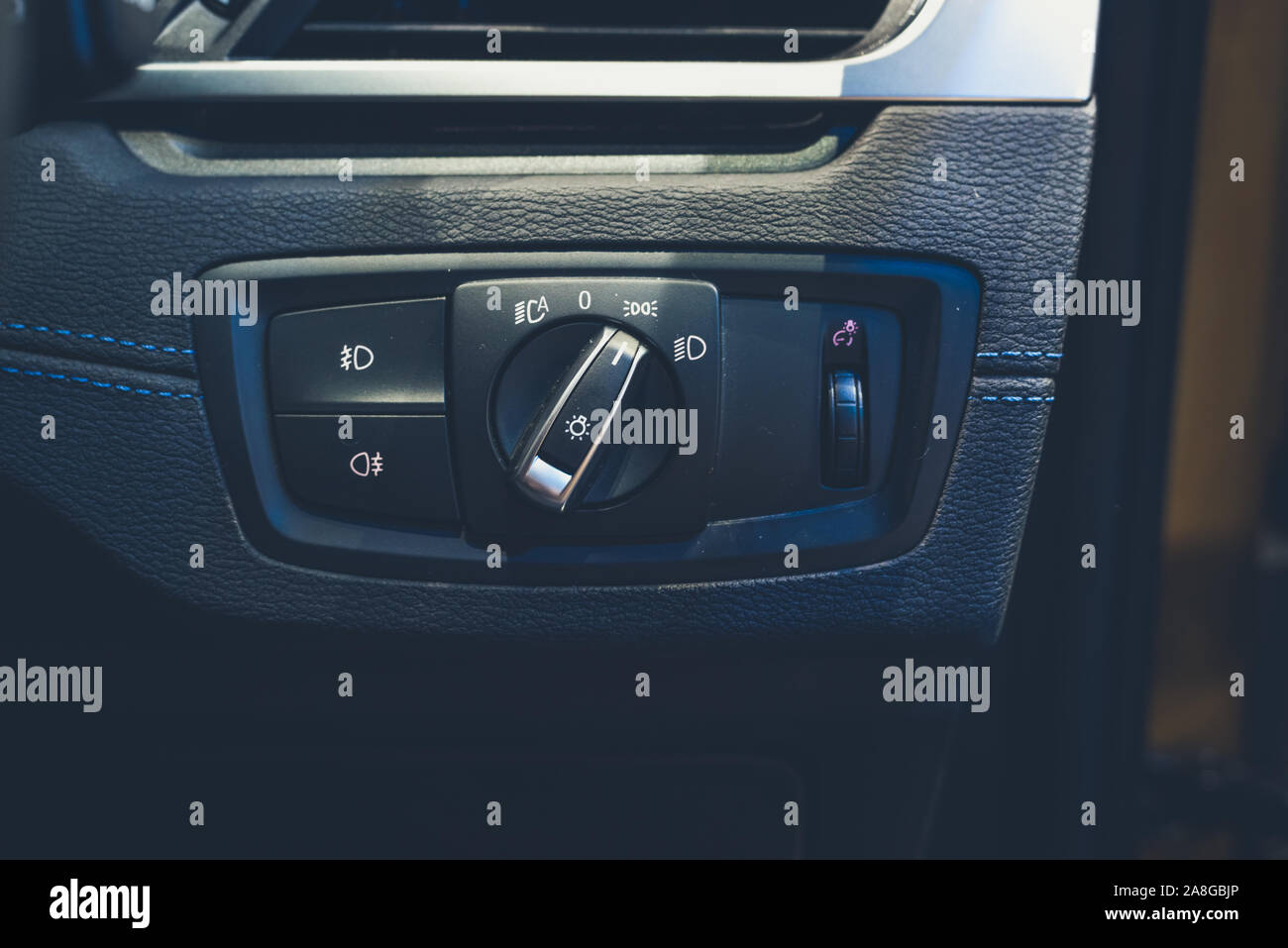 Car light switch hi-res stock photography and images - Alamy