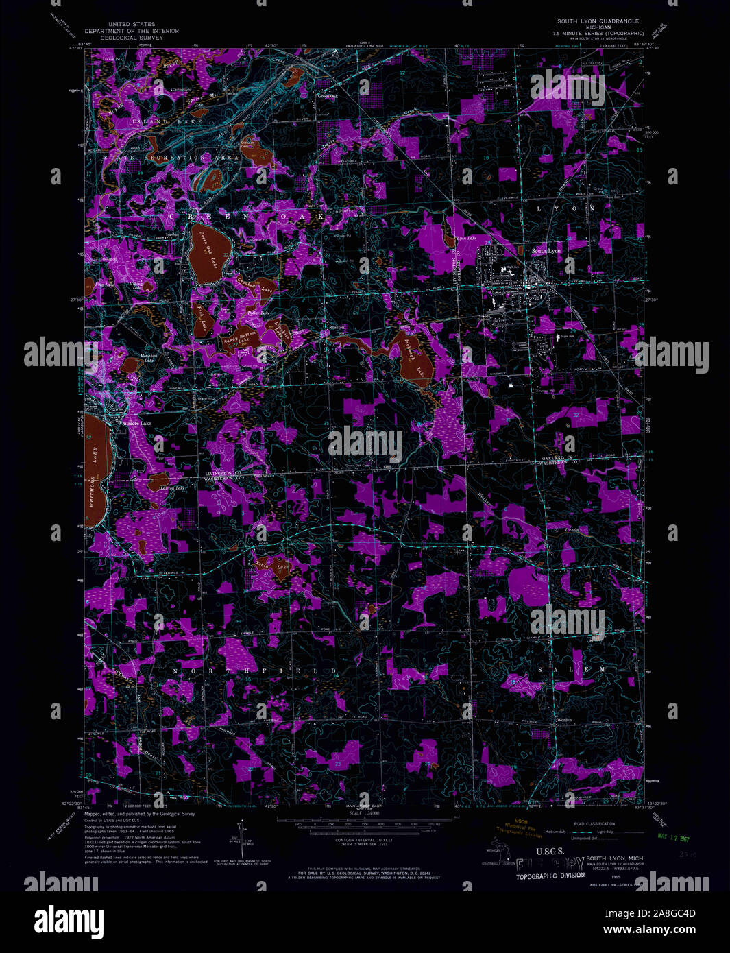 Historical map of lyon hi-res stock photography and images - Alamy