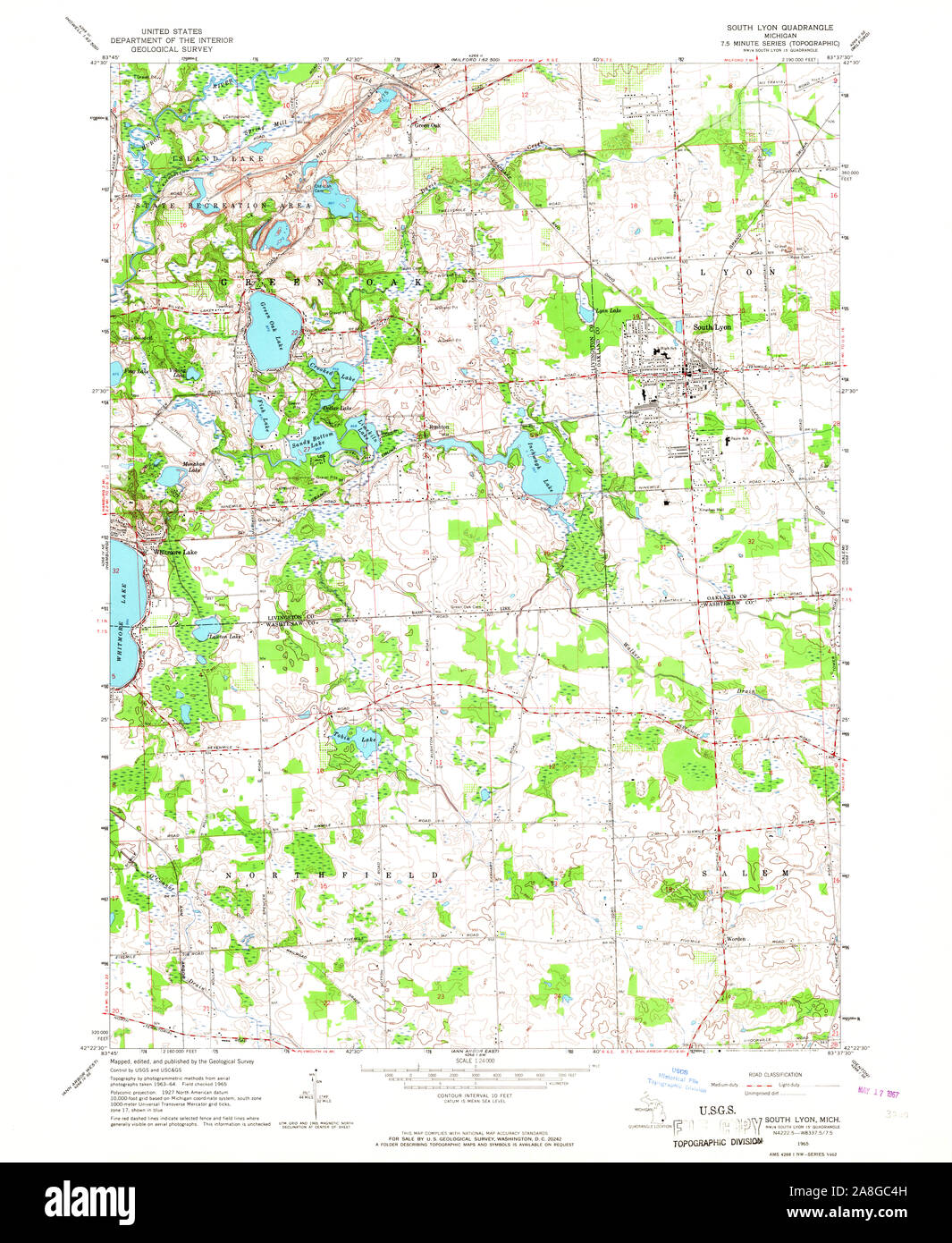 Historical map of lyon hi-res stock photography and images - Alamy