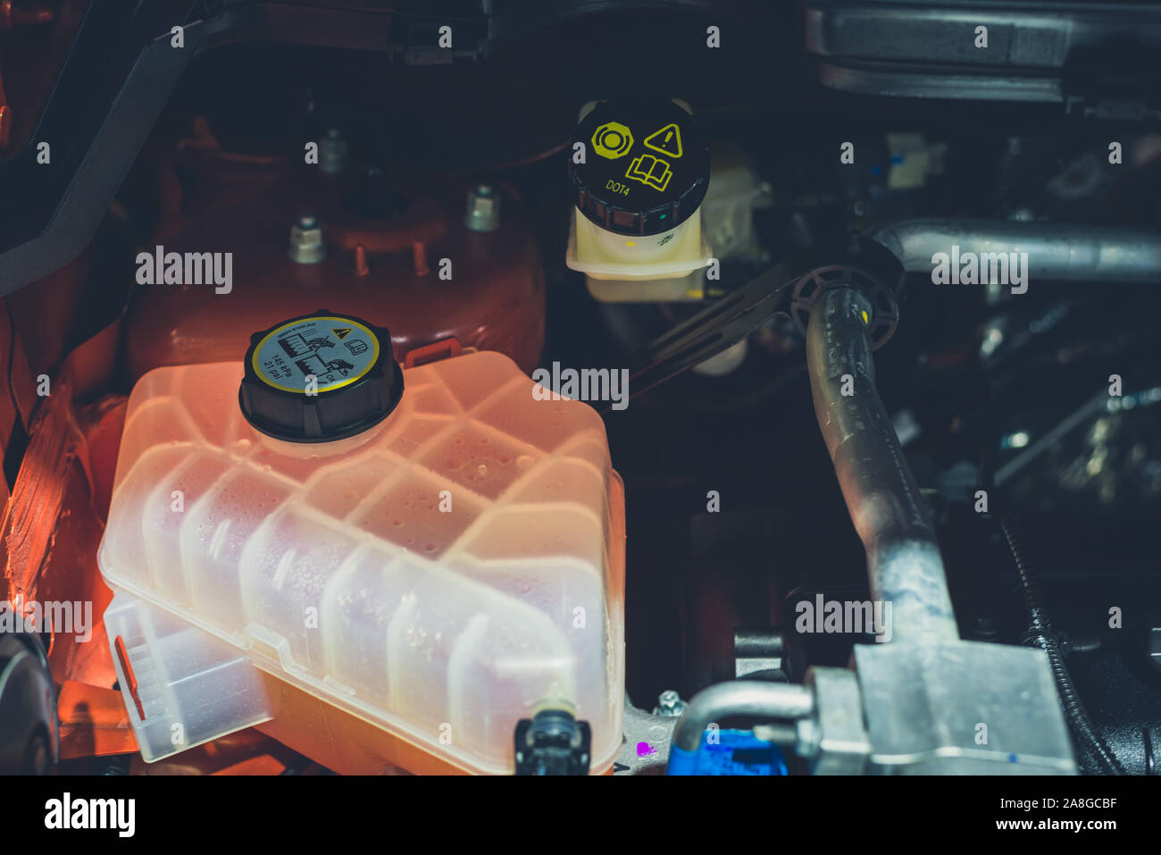 Coolant tank hi-res stock photography and images - Alamy