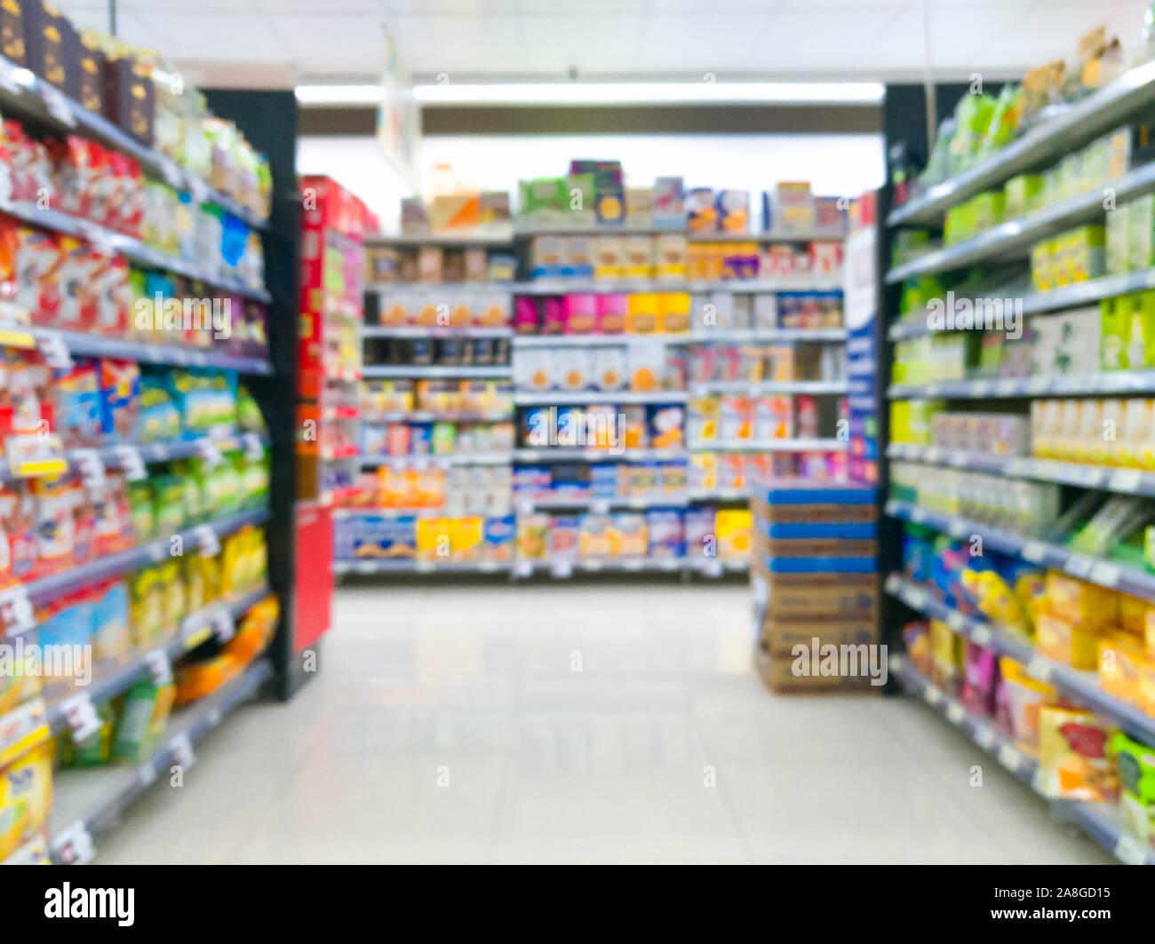 Abstract blur supermarket for background Stock Photo - Alamy