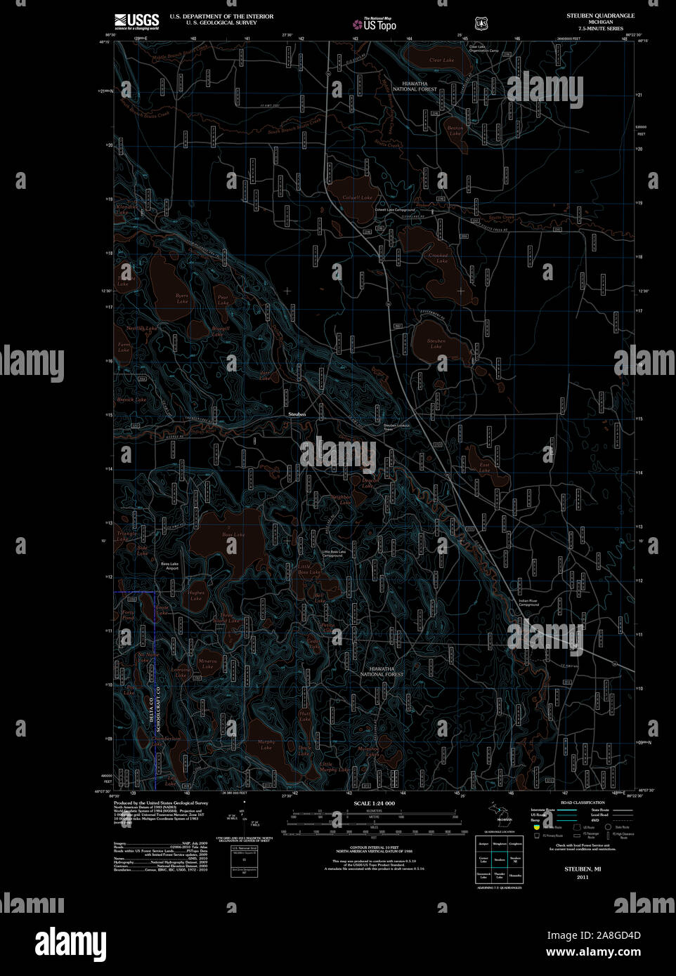 Steuben map hi-res stock photography and images - Alamy