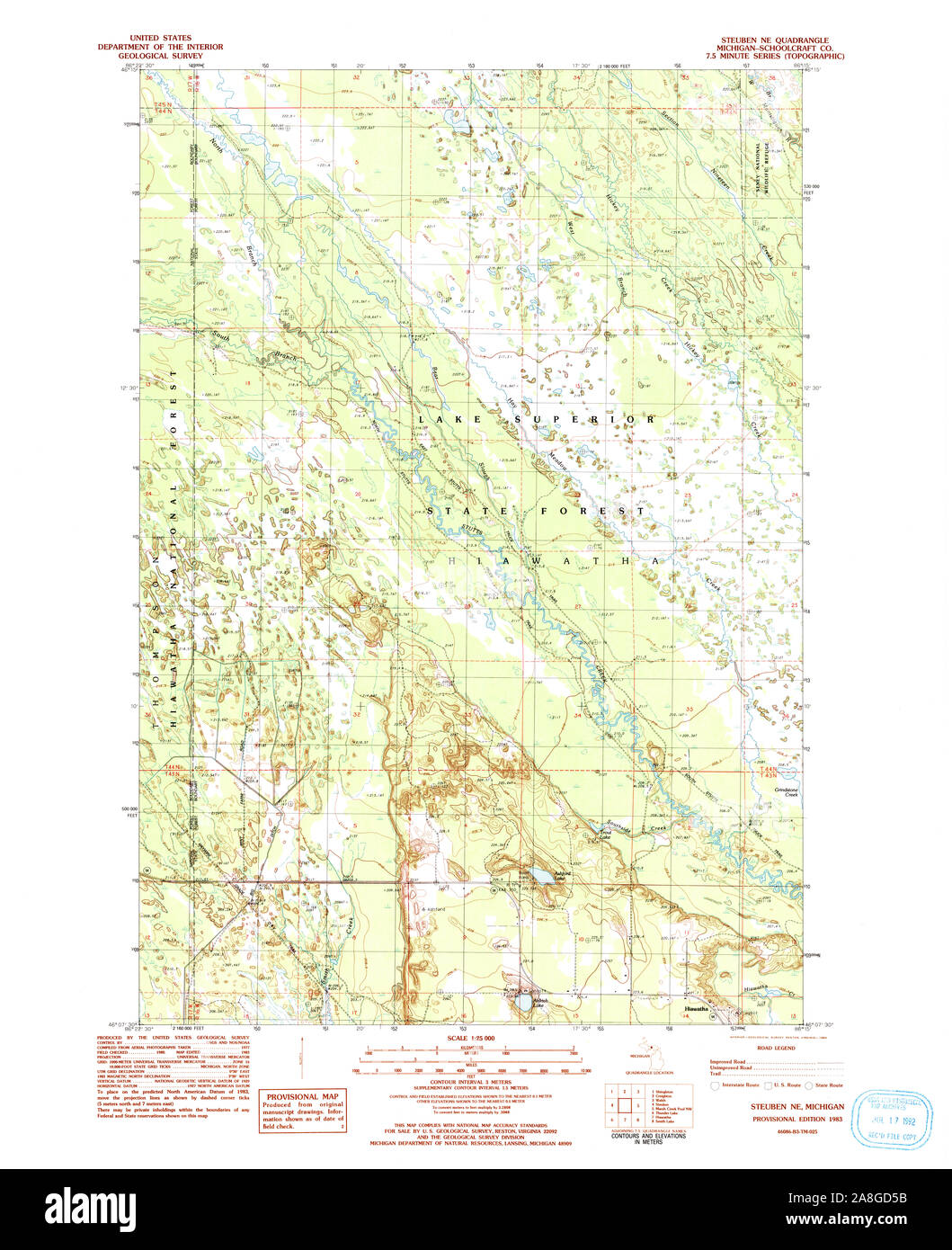 Steuben map Cut Out Stock Images & Pictures - Alamy