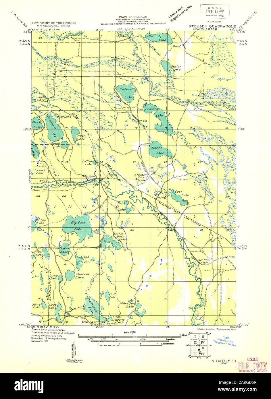 Map of steuben hi-res stock photography and images - Alamy
