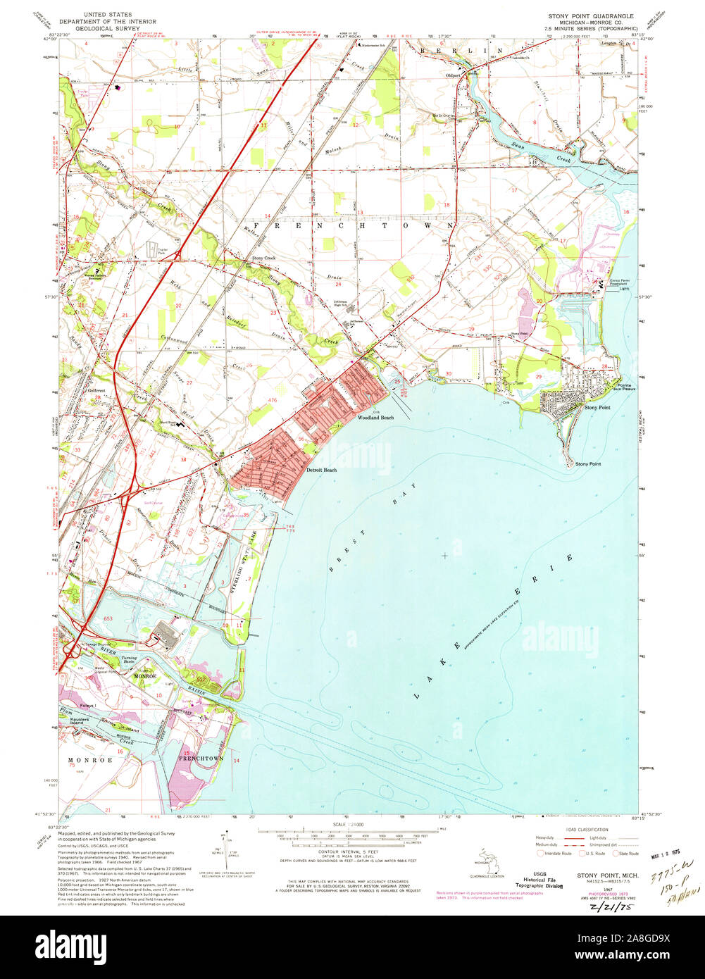 Map of stony point hi-res stock photography and images - Alamy