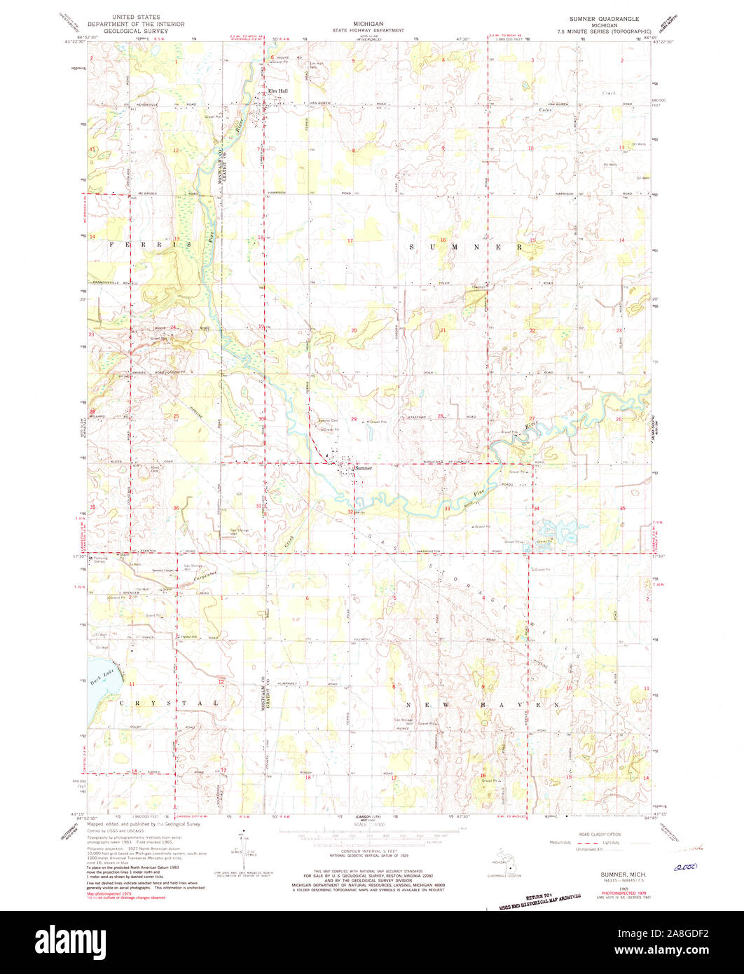 Sumner map hi-res stock photography and images - Alamy