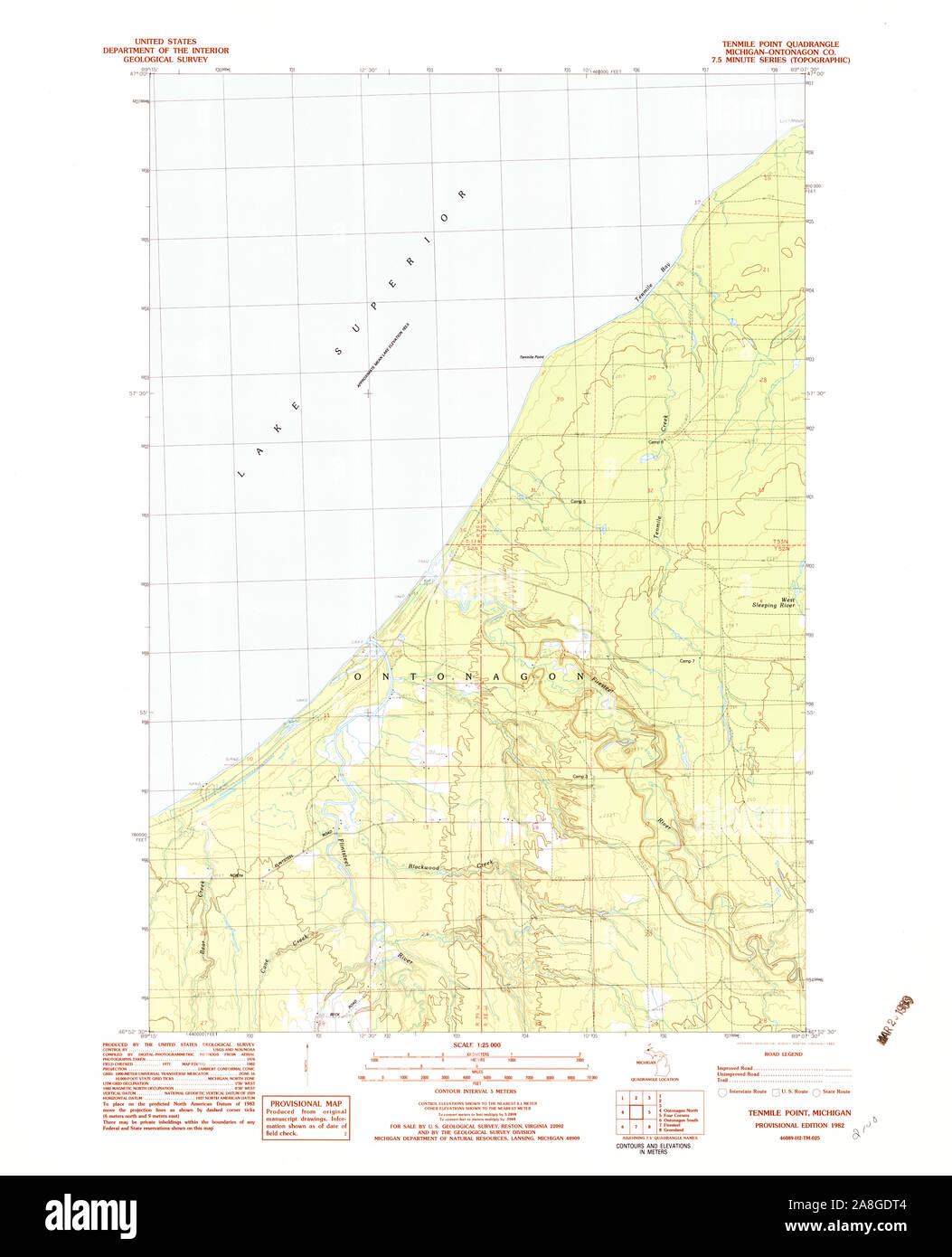 Map of tenmile hi-res stock photography and images - Alamy