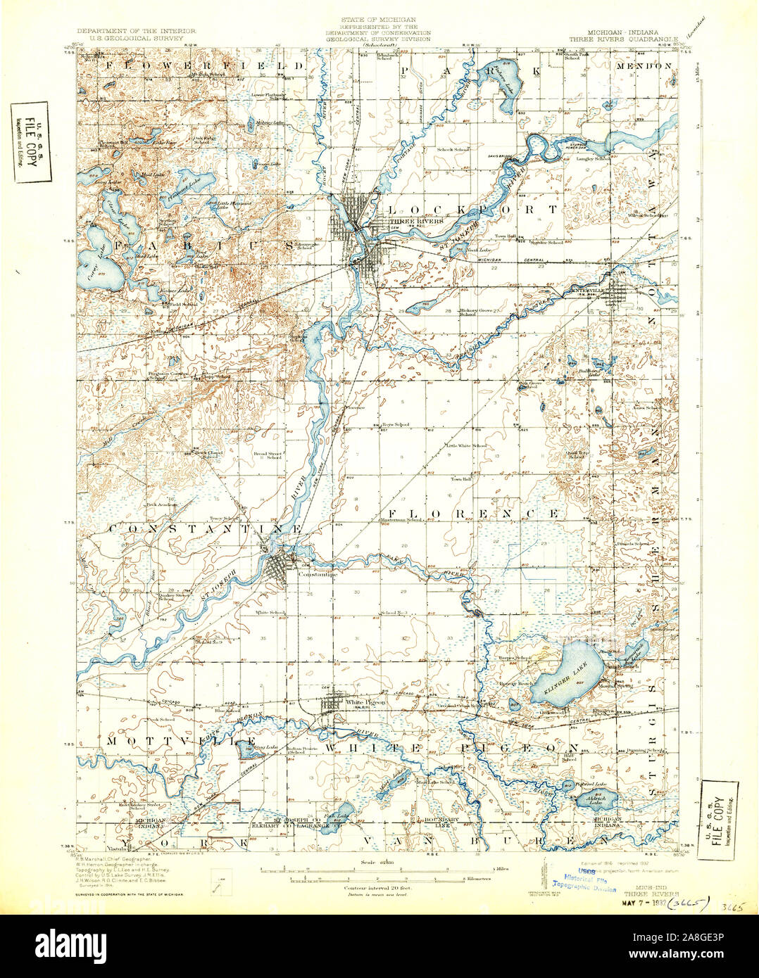 Map of three rivers hi-res stock photography and images - Alamy