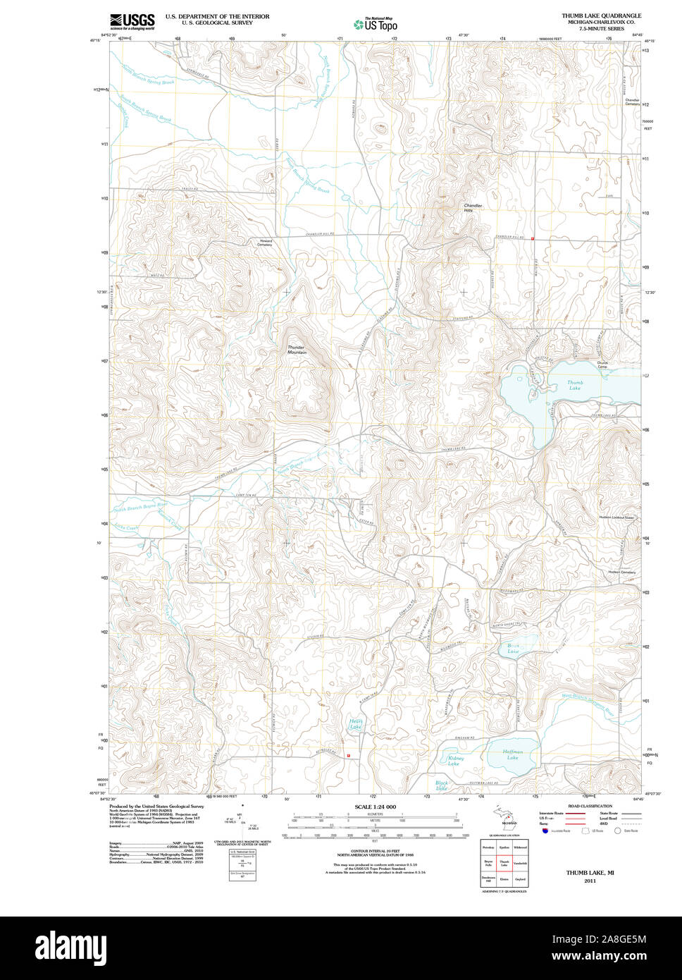 Michigan thumb Cut Out Stock Images & Pictures - Alamy