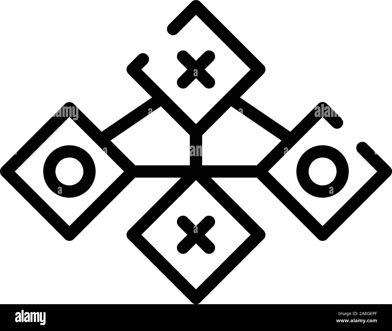 Connect to servers icon, outline style Stock Vector Image & Art - Alamy