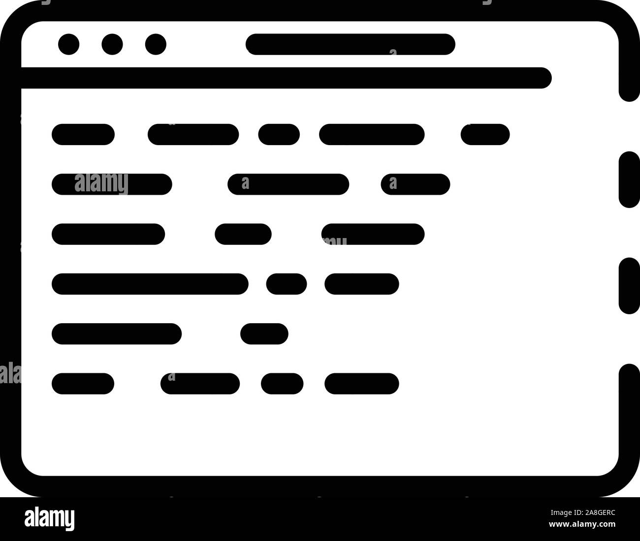 Css framework Stock Vector Images - Alamy