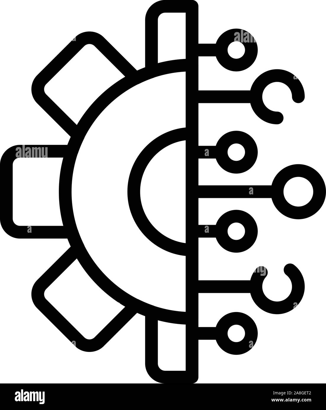 Web technology gear icon, outline style Stock Vector Image & Art - Alamy Web technology gear icon, outline style Stock Vector Image & Art - Alamy