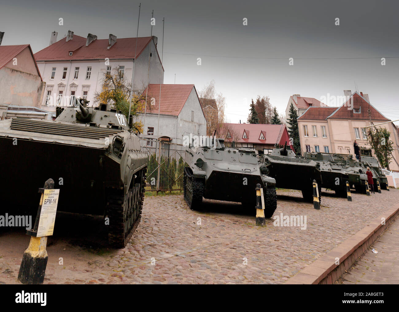 Kaliningrad border Russian-Lithuanian Stock Photo - Alamy