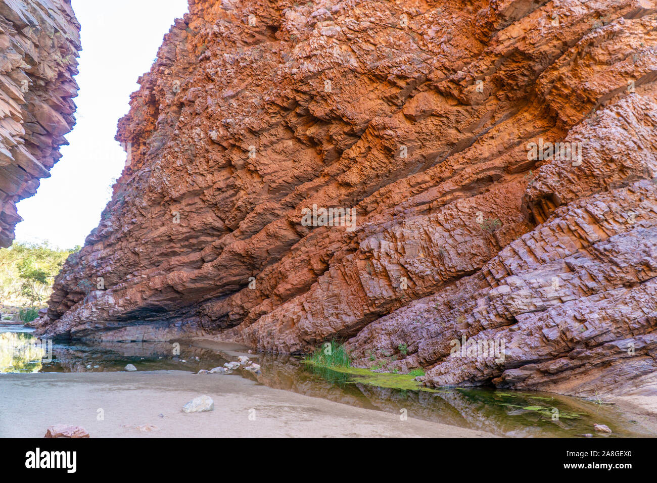 in the Australian outback there is a rugged rock formation called ...