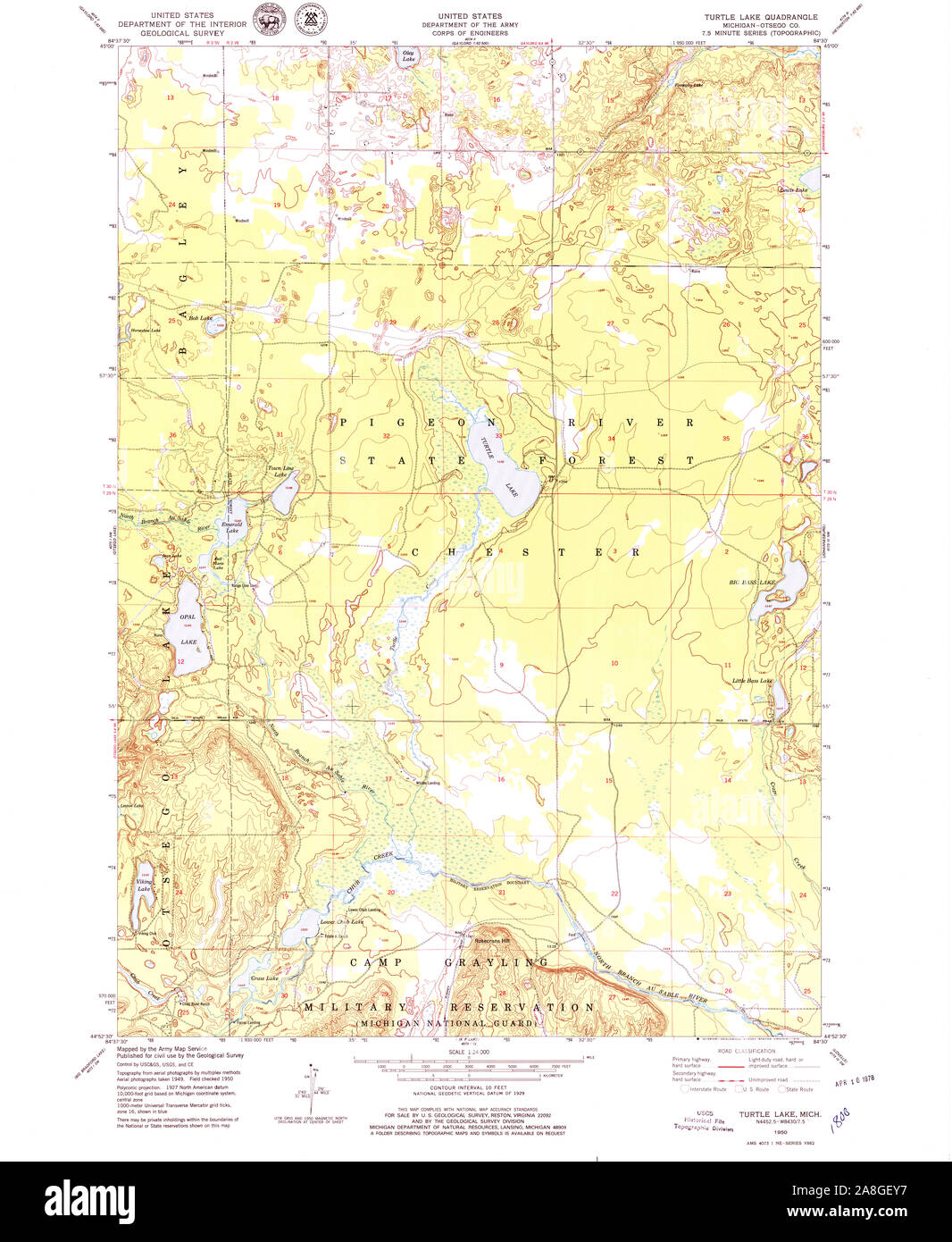 Map Of Turtle Lake High Resolution Stock Photography and Images - Alamy
