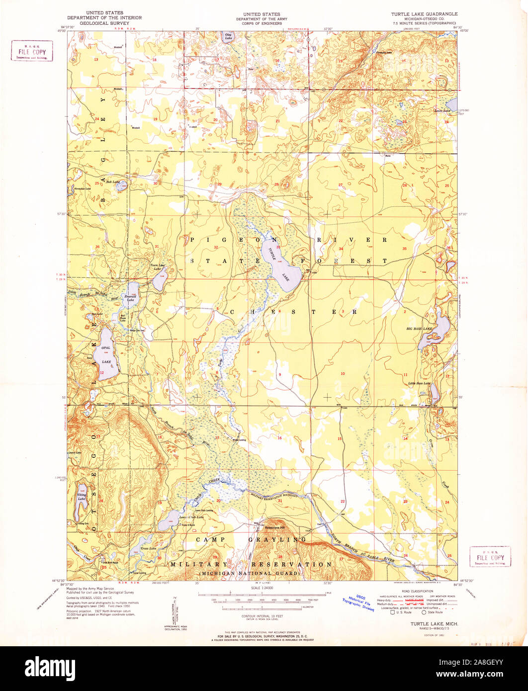 Map Of Turtle Lake High Resolution Stock Photography and Images - Alamy