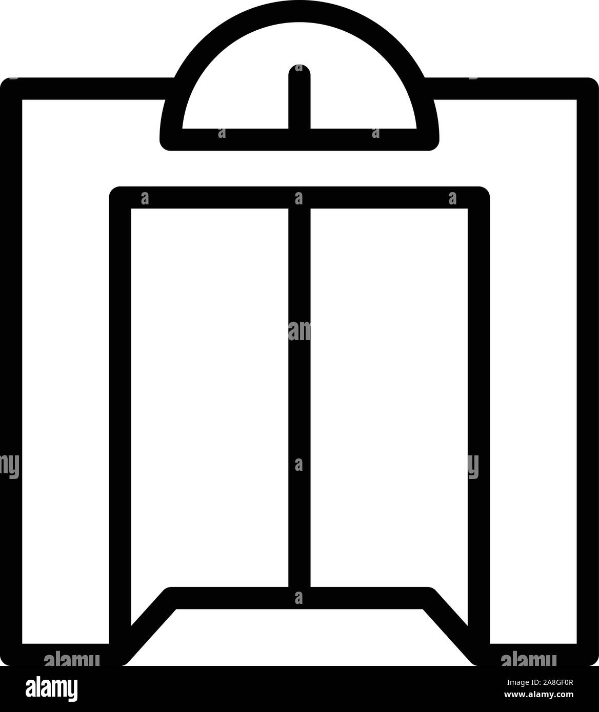 Classic elevator icon, outline style Stock Vector Image & Art - Alamy