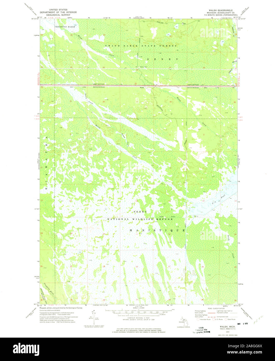 Walsh map hi-res stock photography and images - Alamy