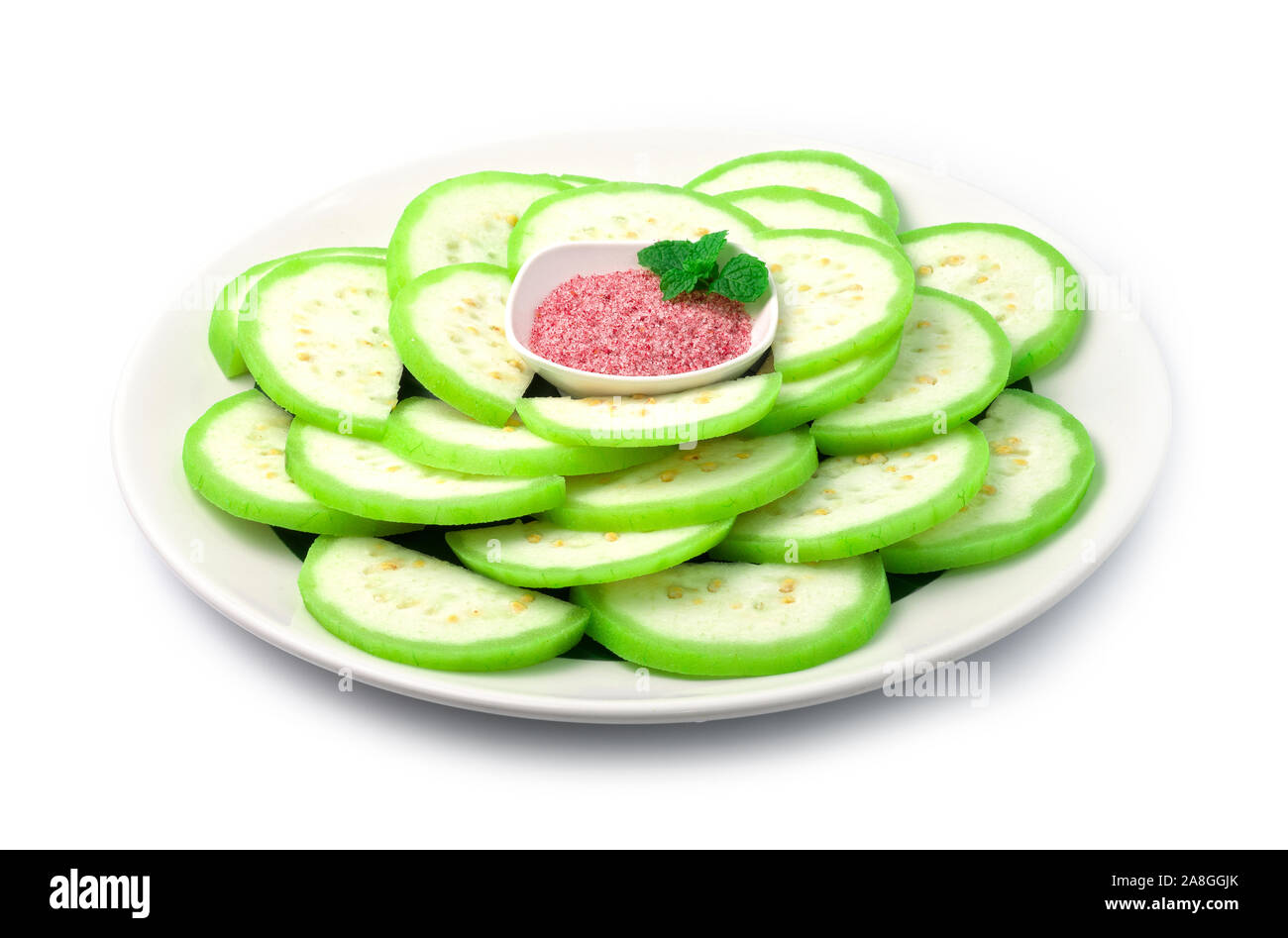 Guava Preserves in Syrup sweet tasty and Fresh Fruit of Thailand with ...