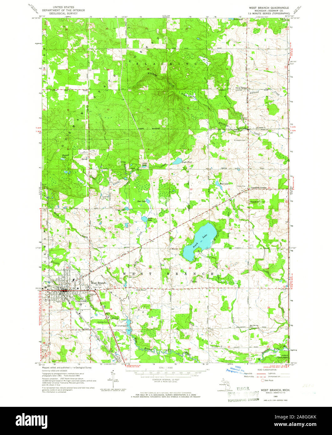 West branch, michigan hi-res stock photography and images - Alamy