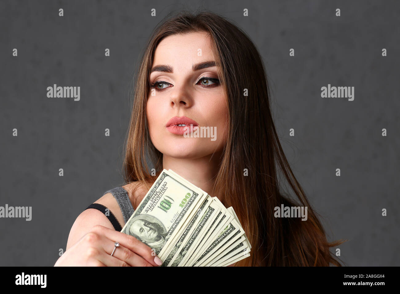 Beautiful european woman portrait Stock Photo - Alamy