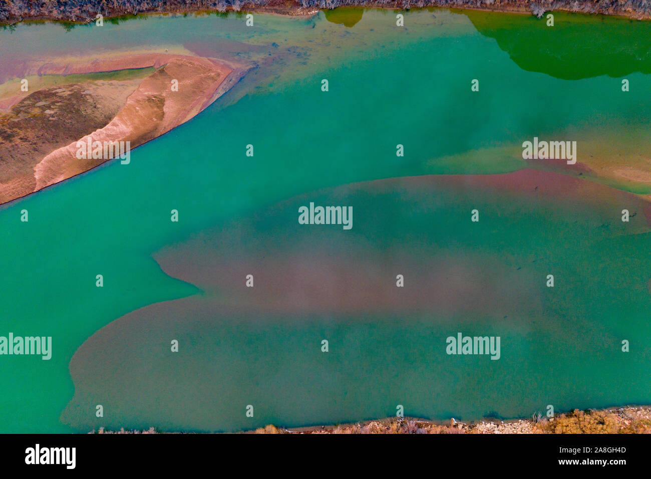 Green Colorado River Stock Photo - Alamy