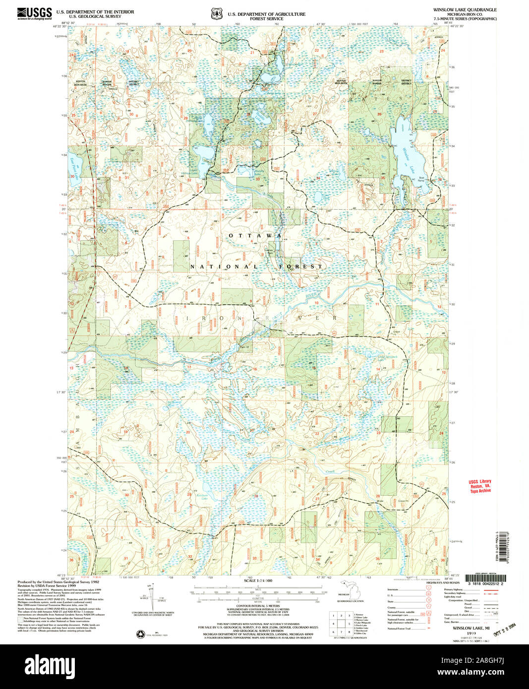 Winslow map Cut Out Stock Images & Pictures - Alamy