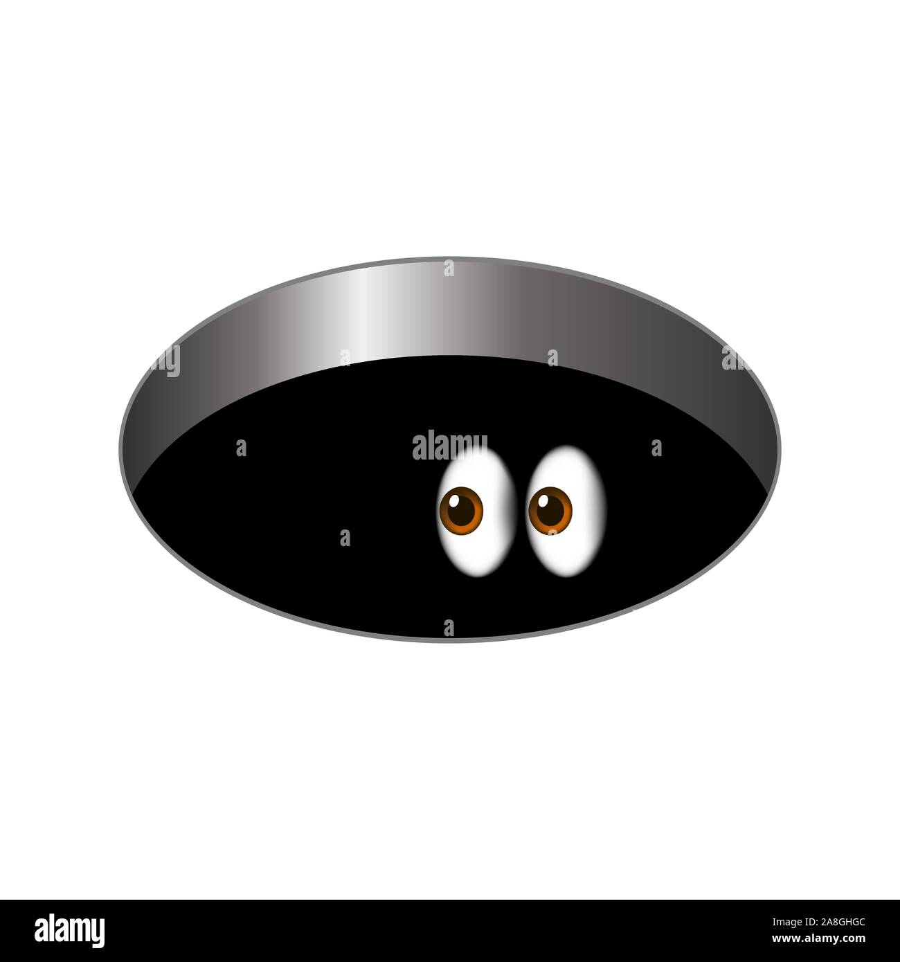 Pair of eyes human closeup hi-res stock photography and images - Alamy