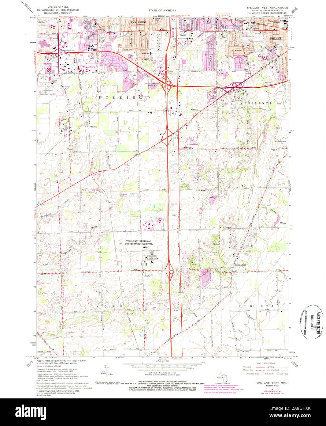 Ypsilanti west hi-res stock photography and images - Alamy
