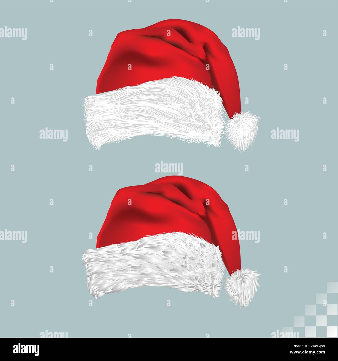 Kris kringle red hat Stock Vector Images - Alamy