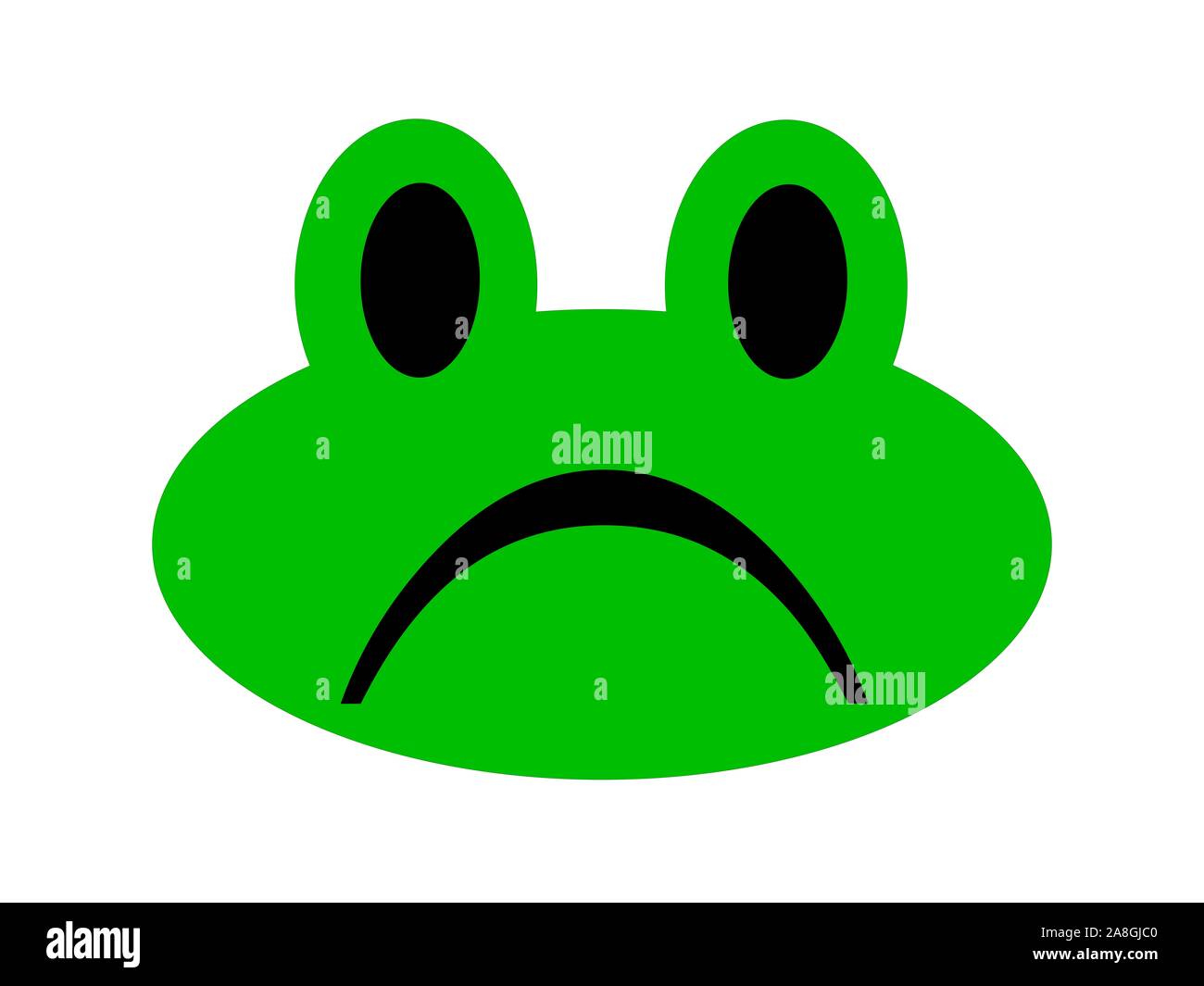 Angry frog Cut Out Stock Images & Pictures - Alamy