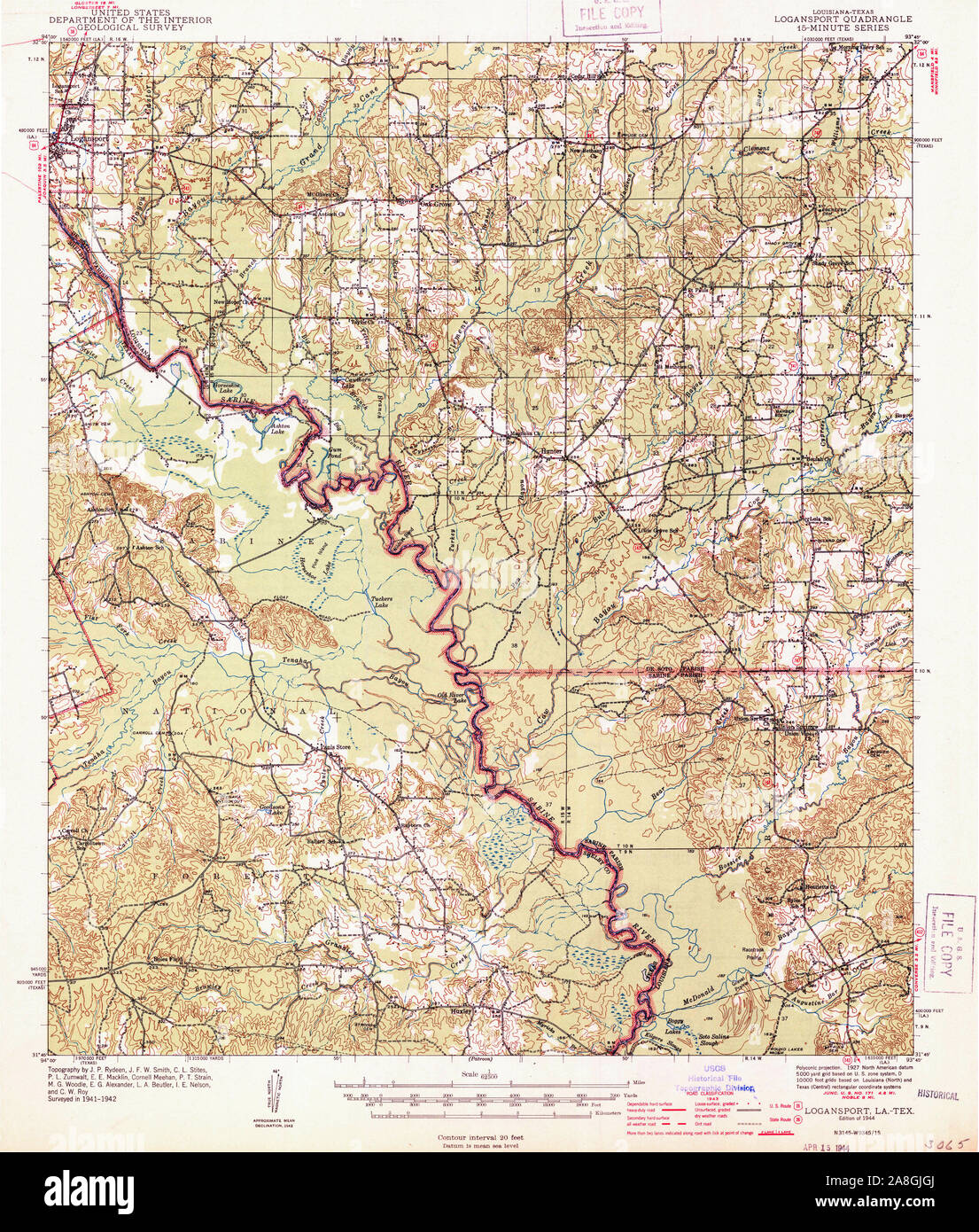 Map of logansport hi-res stock photography and images - Alamy