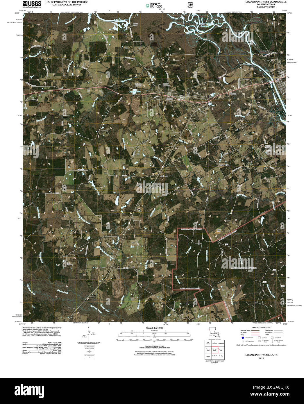 Map of logansport hi-res stock photography and images - Alamy