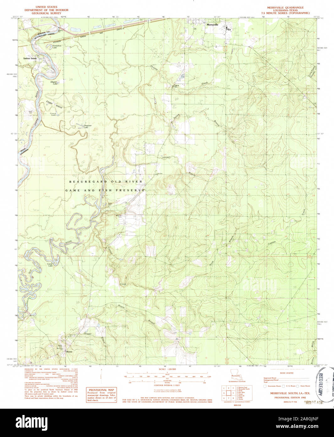 Merryville map hi-res stock photography and images - Alamy