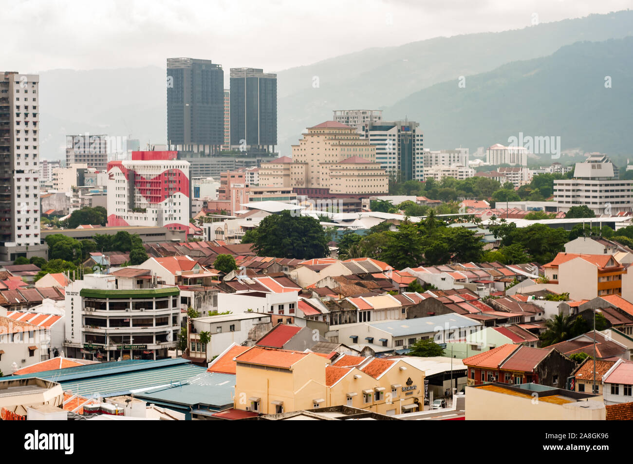 Georgetown Penang - April 25 2019 : The colourful, multicultural ...
