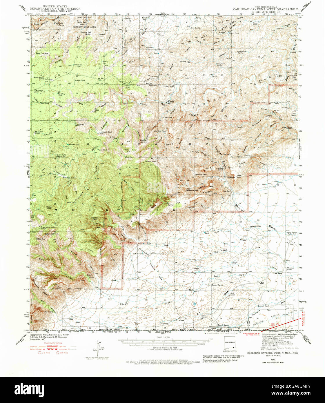 Carlsbad Caverns West High Resolution Stock Photography and Images - Alamy