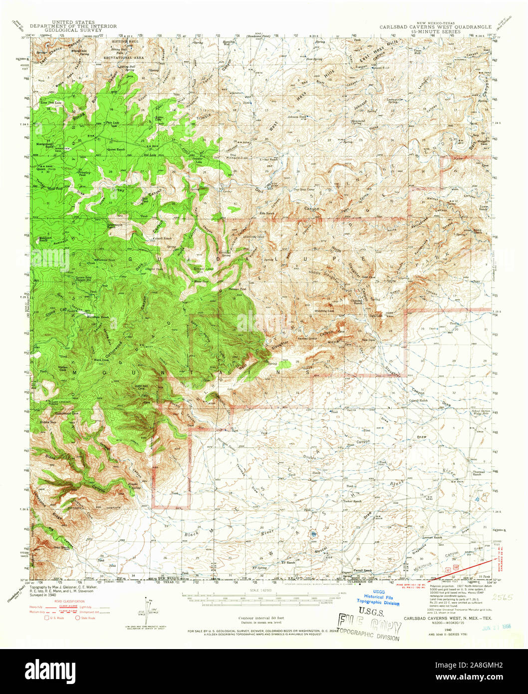 Carlsbad caverns west hi-res stock photography and images - Alamy
