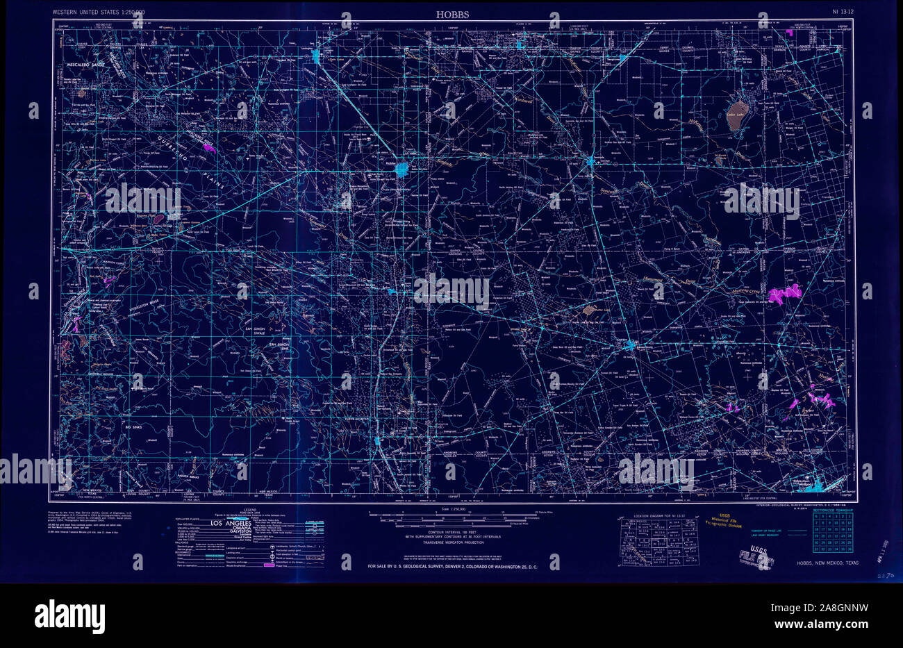 Hobbs maps hi-res stock photography and images - Alamy