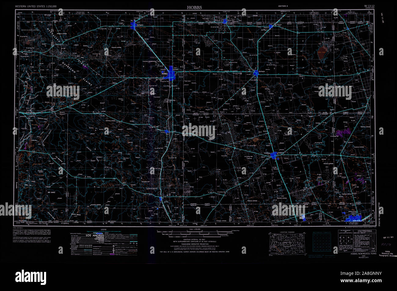 Hobbs maps hi-res stock photography and images - Alamy