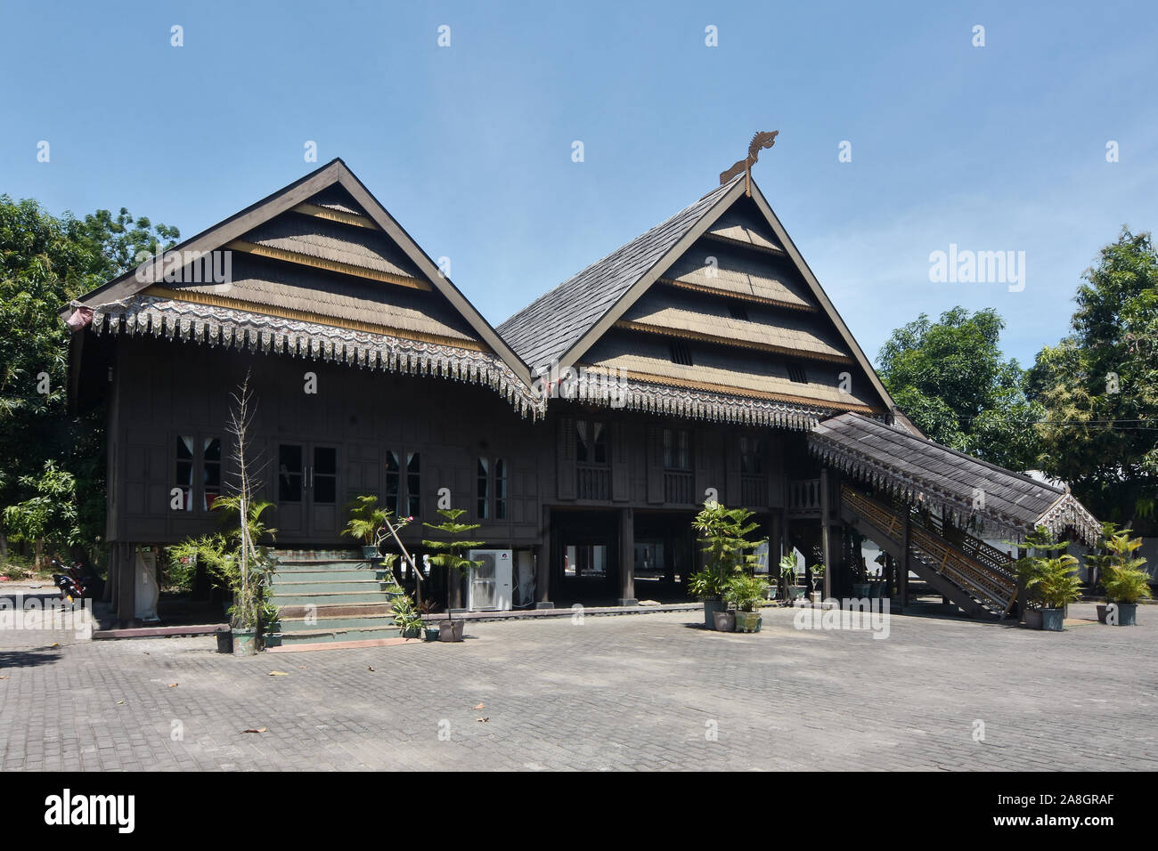 Traditional house of Bantaeng People, in Bantaeng ,South Sulawesi ...