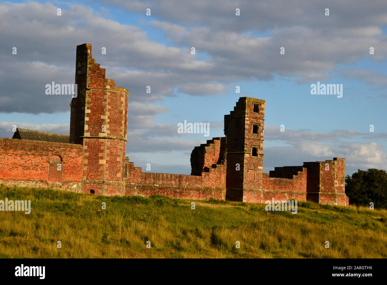 Ruins of Bradgate House in Bradgate Park, Leicester, Leicestershire ...