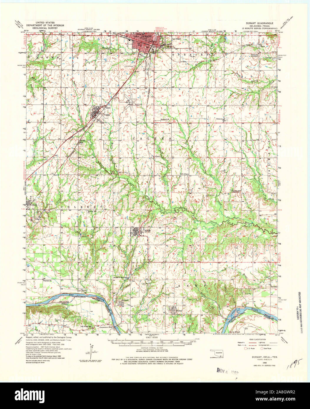 Durant map hi-res stock photography and images - Alamy