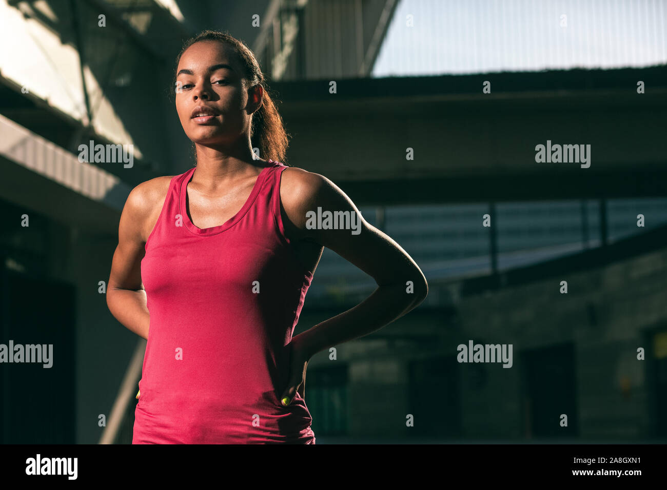 Beautiful athlete hi-res stock photography and images - Alamy